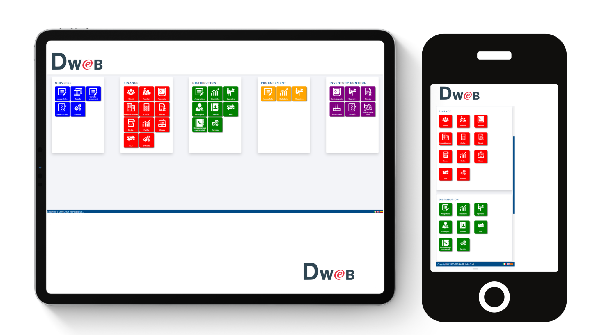 DWEB, il gestionale in cloud facile e veloce - ASP Italia | Soluzioni ...
